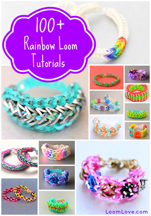 100 Rainbow Loom Tutorials At LoomLove